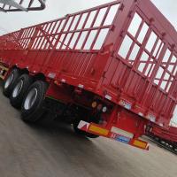 China 30-100 Tons Payload Barricade Semi Trailer Durable Design for sale