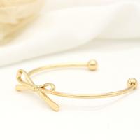 Quality Factory Wholesale Fashion Jewelry Bracelet Brass 14K Gold Plated Bow Knot for sale