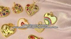 14K Gold Pearl Zircon Open Ring Jewelry DIY