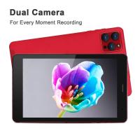 China C idea Android 8 Inch Tablet PC Android 12 Tablet 512GB Storage Tablets PC Quad Core Processor CM813 red for sale