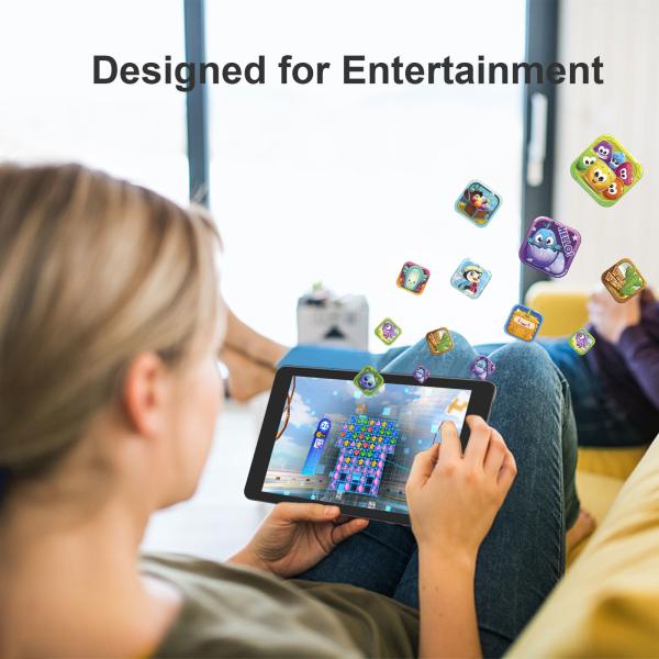 C idee Android 8 inch Tablet PC Android 12 Tablet 512GB opslag tabletten PC Quad Core Processor CM813 rood