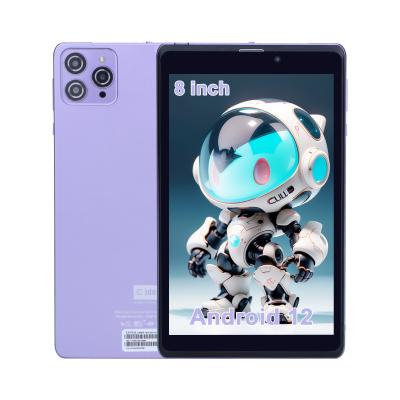 Cina C Idea Portable 8 In Android Tablet PC 8 GB RAM 512 GB Android 12 Tablet IPS HD Display Quad Core CM818-Purple in vendita