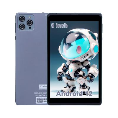 China C ideia Android Tablet PC Dual Camera 8 Inch 1280x800 IPS HD Display Android 12 Tablets para Adolescentes CM818-Grey à venda