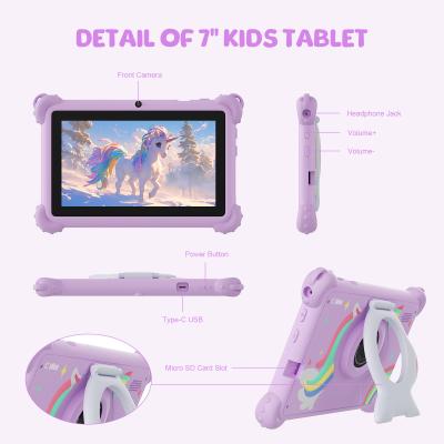 China C idea 2024 Kids Tablet Ideal Gift with Android 12 Educational Apps and Durable Case Tablet Kidspad CM88 for sale