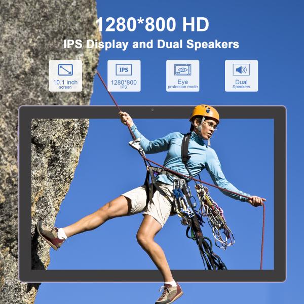 C Idea Android 14 Tab 512 GB Bildungs-Tablet für Studenten mit Tastatur Cm8200plus lila
