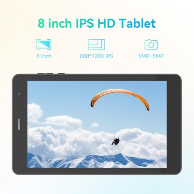 중국 C 아이디어 ODM 8인치 8+512gb 8000mah 5+8MP 듀얼 카메라 안드로이드 태블릿 PC와 SIM 학생 CM828 블랙 판매용