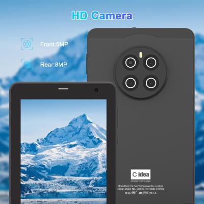 China C Idea 7 Inch Tab , 8GB RAM, 512GB Storage, SIM Slot, Android 13 Tablet PC for Students – CM518pro black for sale