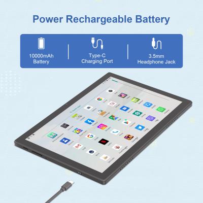 Cina C Idea 10.1 Inch 5G Tablet Con Supporto Sim Tastiera Educativa Android Tablet Pc M8200 Plus Nero in vendita