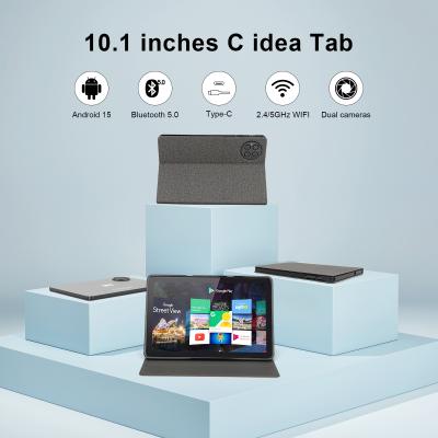 Cina C Idea 10,1 pollici Tablet PC Android 15 Tablet Con tastiera e mouse CM8800plus Grigio in vendita