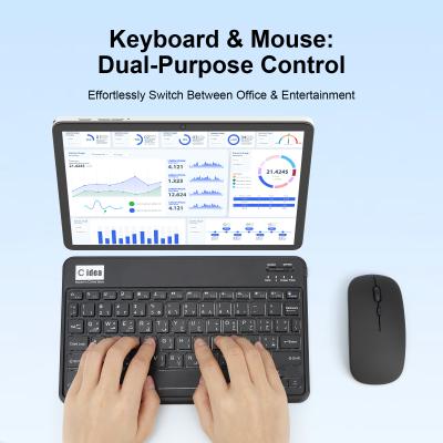 Cina Tablet SIM da 10,1 pollici C Idea WIFI Tablet Android con penna stilo CM8800plus Argento in vendita