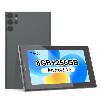Cina Tablet C idea da 7 pollici con Wi-Fi, custodia, 8+256GB di memoria, processore Quad Core, touchscreen IPS 600x1024 CM524 grigio in vendita