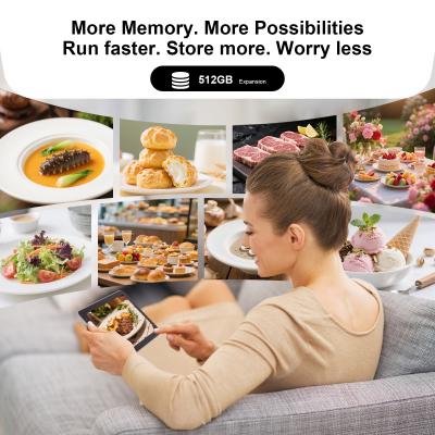 중국 C idea 7인치 와이파이 태블릿 (케이스 포함) 8+256GB 저장 공간 쿼드 코어 프로세서 600x1024 IPS 터치스크린 CM528 그레이 판매용