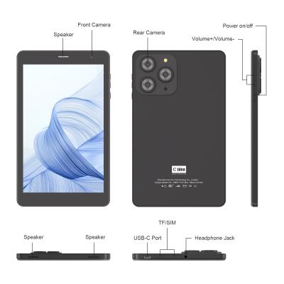 중국 C 아이디어 8인치 와이파이 태블릿 8+512GB 스토리지 쿼드 코어 프로세서 800x1280 IPS 터치 스크린 CM817 프로 판매용