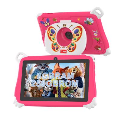 중국 C 아이디어 안드로이드 15 키즈 태블릿 8+256GB 교육 태블릿 키드스패드 친근 APP CM86 분홍색 판매용