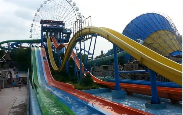 Quality Hump Stainless Steel Water Slide in Aqua Park for sale