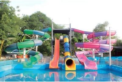 China Spiral Water Park Water Slide in Swimming Pool for sale