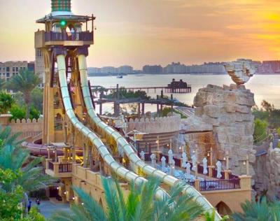 China Rocket Free Fall Water Slide 18-25m Height in Aqua Park High Thrill for sale