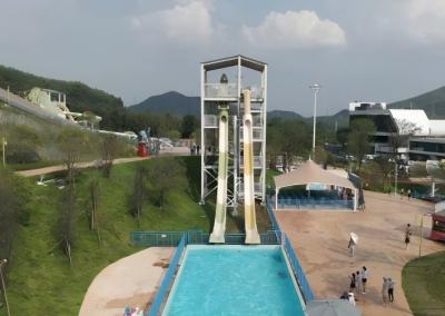 China Smooth Flying Fish Aqua Park Water Slide Corrosion Resistant 8-15m for sale