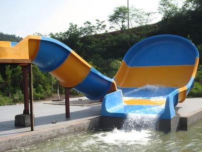 China Mini Sky Spin Swimming Pool Water Slide Collision Resistant 1.95m for sale
