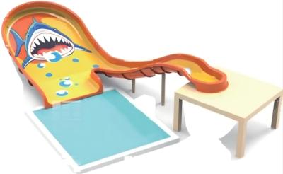 China Mini Sky Spin Water Park Water Slide 1.95m Height Raft Sliding for sale