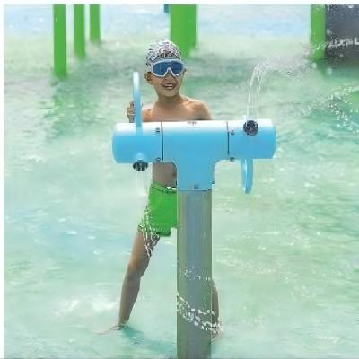 China Amusement Park Two Nozzle Water Park Guns Lead Free 6m3/H Water Discharge for sale