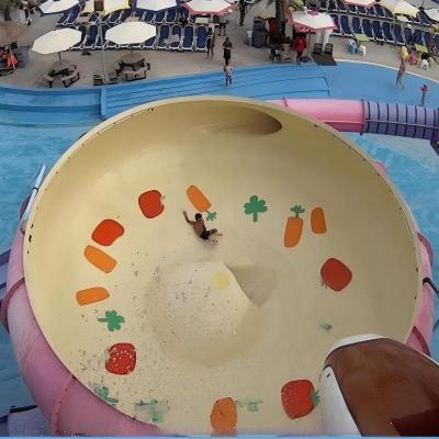 China Water Park Giant Beast Bowl Water Slide Water Roller Coaster 15m for sale