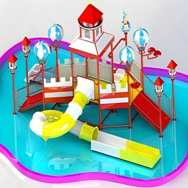 Quality Compact Water Park House British Style 660m2 Floor Area for sale