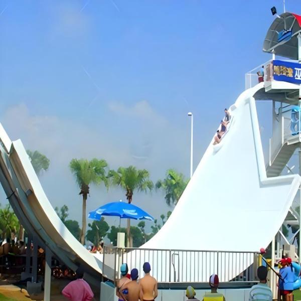 Quality Soaring On The Wave Water Slide High Thrill 15m Height for sale