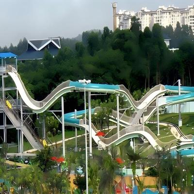 China Water Flying Dragon Themed Aqua Park Slide UV Resistant 12-18m Height for sale