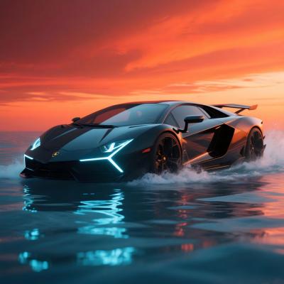 China 4 Passengers Water Jet Supercar ，Aquatic High-Speed Drift ，SEA JET for sale