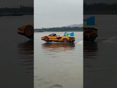 4 passengers water jet supercar ，aquatic high-speed drift ，sea jet