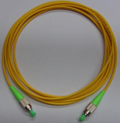 Cina 1, 2, 3 misura o personalizzato il cavo con un contatore di toppa a fibra ottica giallo di colore FC APC con il cavo di LSZH in vendita