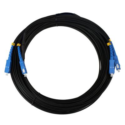 China Um cabo de remendo de fibra ótica 100m da manutenção programada SX do núcleo FTTH G657A à venda
