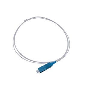 China 3,0 mm diameter SC Fiber Optic Pigtails ondersteunen 10 Gigabit verzendende gegevenssnelheden Te koop