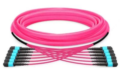 China Mutimode SM MM MPO MTP Cables OM3 72 Fiber for sale