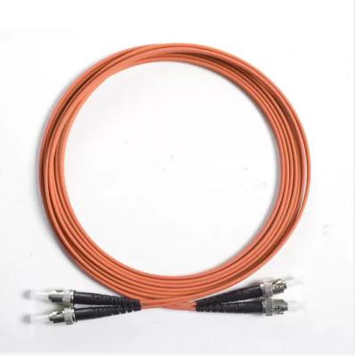 China Cabos de remendo UPC alaranjado da fibra ótica do ST 3m 3.0mm do ST multimodos à venda