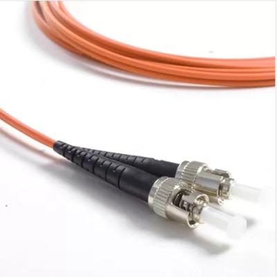 China Cabos de remendo UPC alaranjado da fibra ótica do ST 3m 3.0mm do ST multimodos à venda