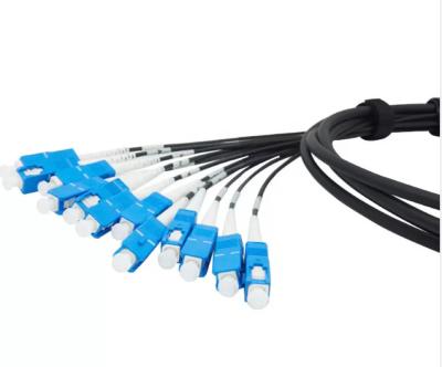 China 0.9mm 3M IP68 van de Koorden Openlucht 12 Kern van het Vezel Optisch Flard Sc UPC Te koop