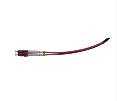 China Multimode 2m Duplex Cable Lc To Lc Om4 Fiber Optic Jumpers for sale