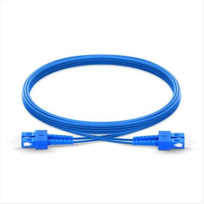 China Cabos de remendo da fibra ótica do único modo LSZH 2.0mm de SC/UPC G652D à venda