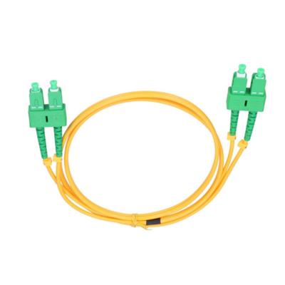 China Cabos de remendo simples da fibra ótica do SC APC 2.0mm 3m da manutenção programada de FTTH à venda