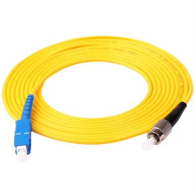 Cina Sc UPC ai cavi di toppa a fibra ottica semplici di FC UPC LSZH in vendita