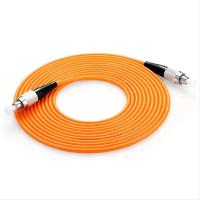 China Orange Color 3.0mm SC Simplex Multimode Patch Cord 3M for sale