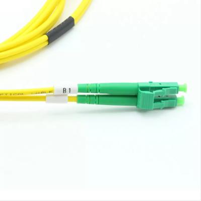 China Singlemode Verbindungskabel 3.0mm FTTH Duplex-APC LC APC E2000 optisch zu verkaufen