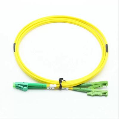 China Singlemode Verbindungskabel 3.0mm FTTH Duplex-APC LC APC E2000 optisch zu verkaufen