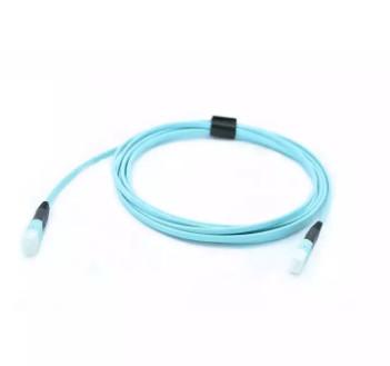 中国 12/24の中心MPO/MPO OM3 MM光ファイバーのPatchcord繊維のジャンパーFTTHのパッチ・コード 販売のため
