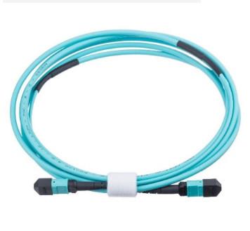 China 24 troncos de la élite 3.0m m MPO MTP de la base OM4 telegrafían femenino en venta