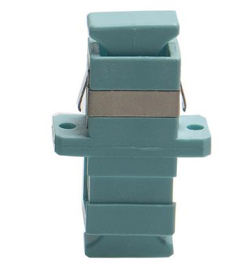 China ISO9001:2008 Duplex or Simplex Stability OM3 SC Upc with Ceramic Bronze Sleeve Fiber Optic Couplers for sale