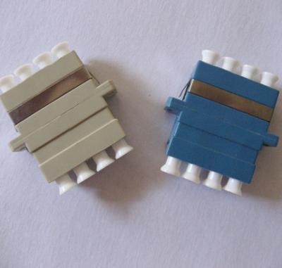 China Quadruple Type Lc Upc  Multi Mode Fiber Optic Coupler Beige Or Aqua for sale