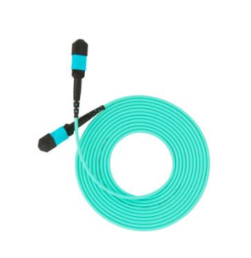 中国 MPOのマルチモード・ファイバの視覚のへのMPOは12中心3mをパッチ・コード 販売のため